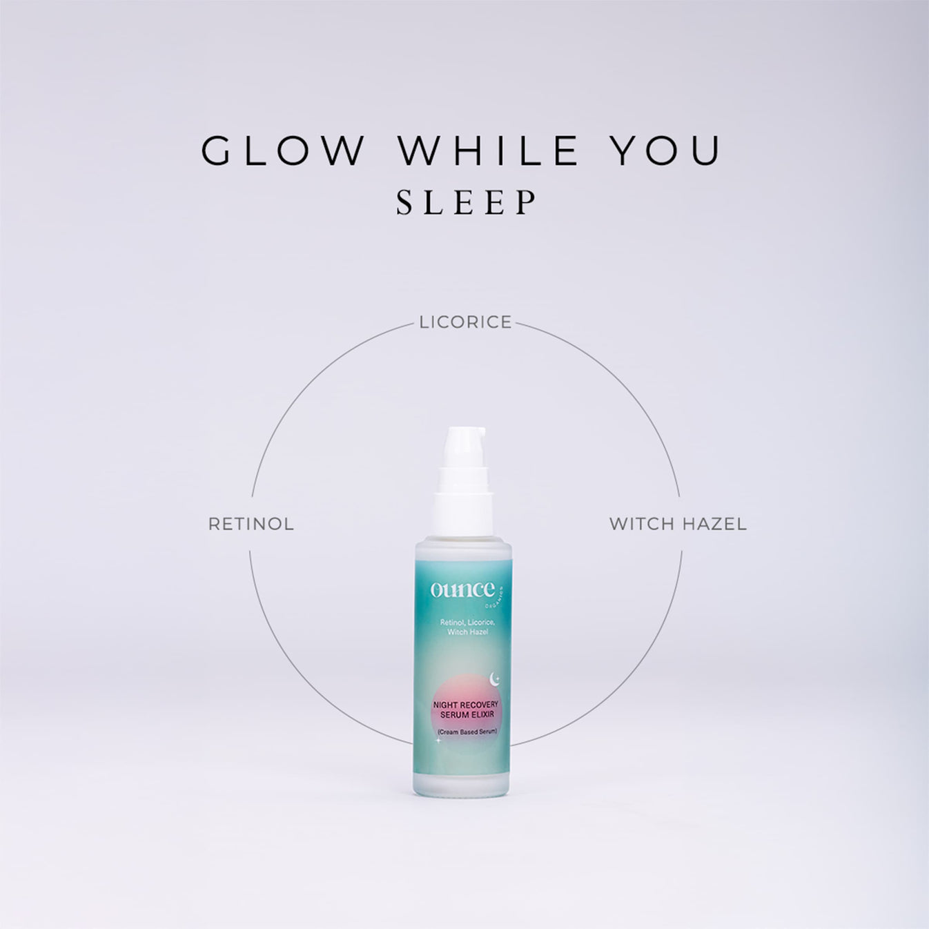 NIGHT RECOVERY SERUM ELIXIR – Ounce Organic