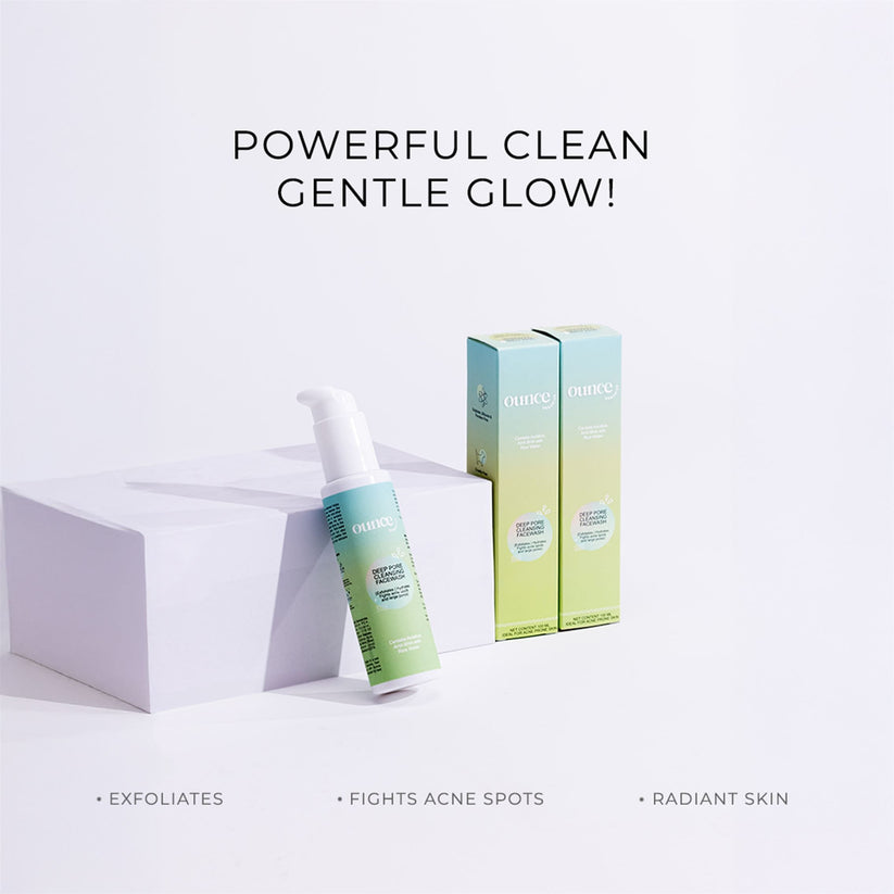 DEEP PORE CLEANSING FACEWASH – Ounce Organic